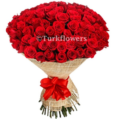 101 Red Roses Bouquets Turkey flowers - Turkey Flowers Shop